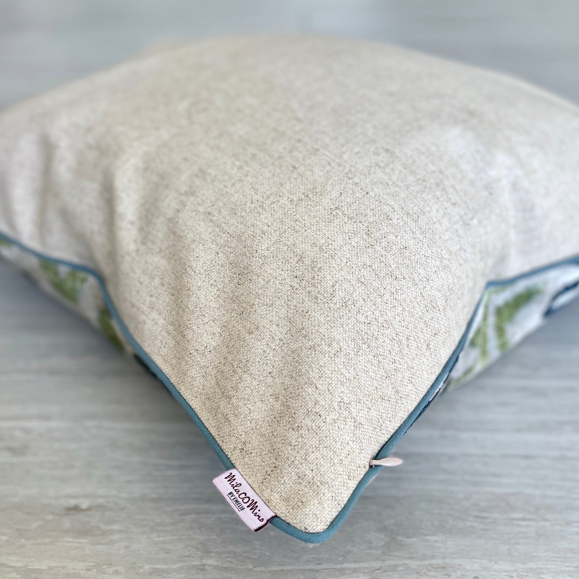 Velvet Ikat Cushion Earth | Velvet Ikat Pillow Earth – Mila∞Miro by Emelie