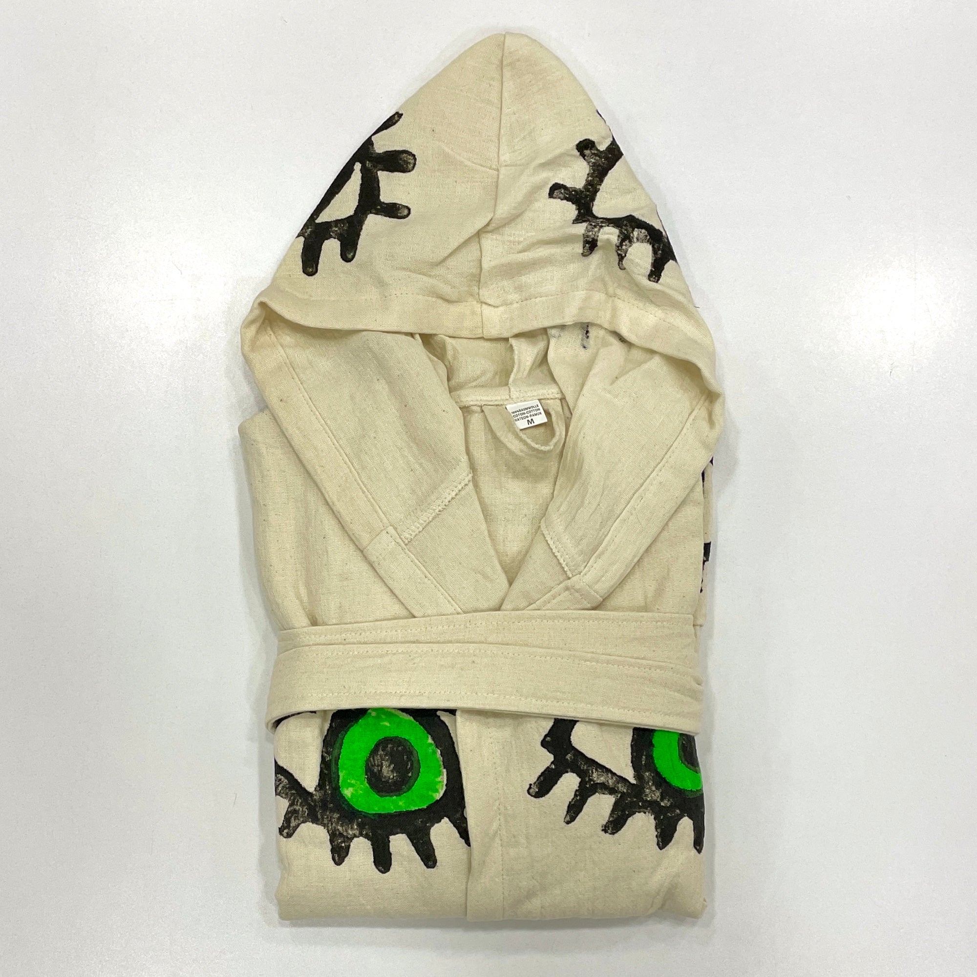 Turkish Muslin Robe Evil Eye | Turkish Cotton Kimono Evil Eye – Mila∞ ...