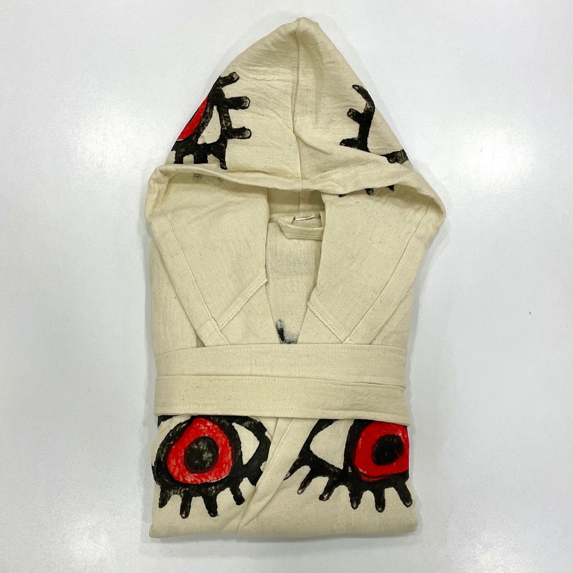 Turkish Muslin Robe Evil Eye | Turkish Cotton Kimono Evil Eye – Mila∞ ...